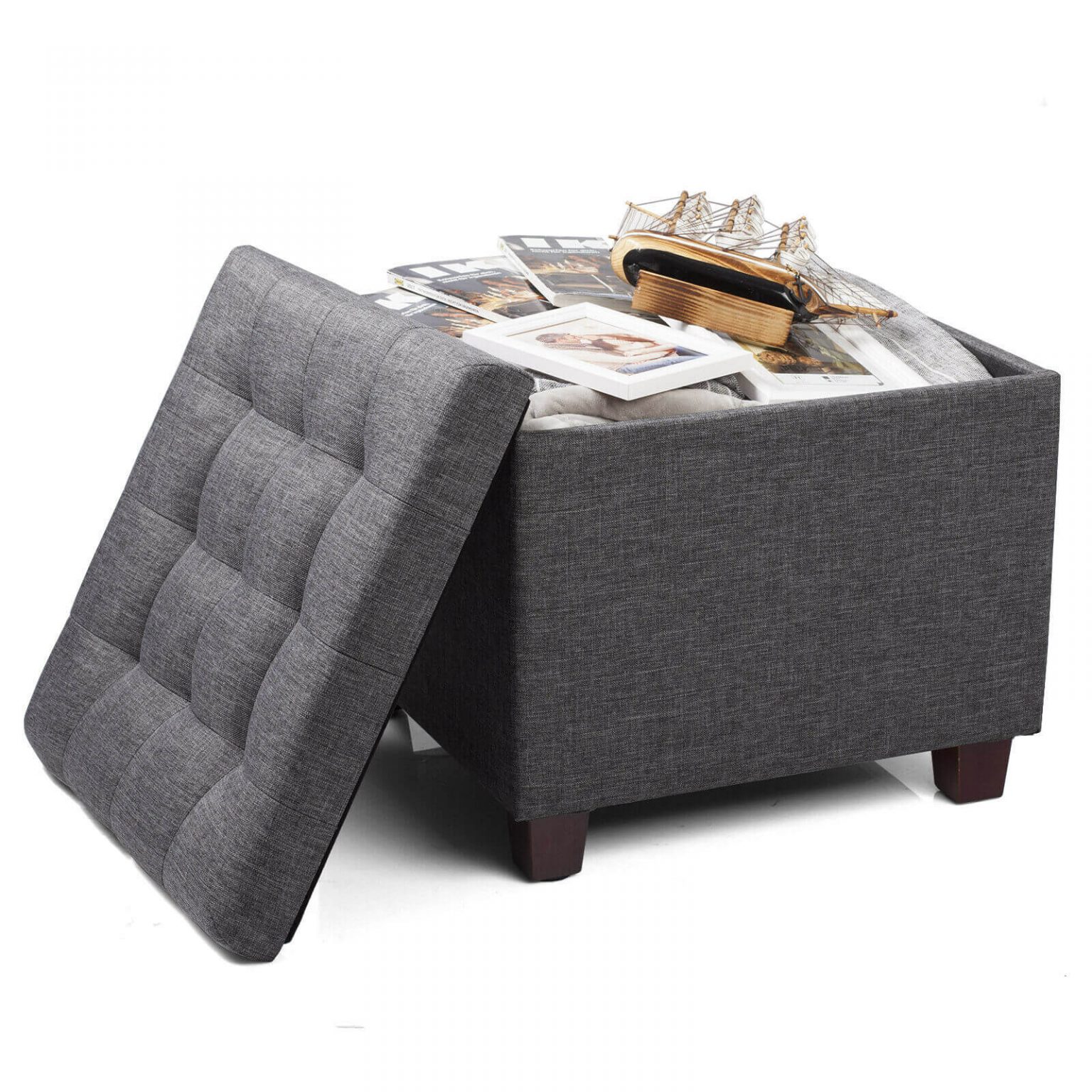 Pouf contenitore: 8 idee per arredare il salotto | Prezzi e Link